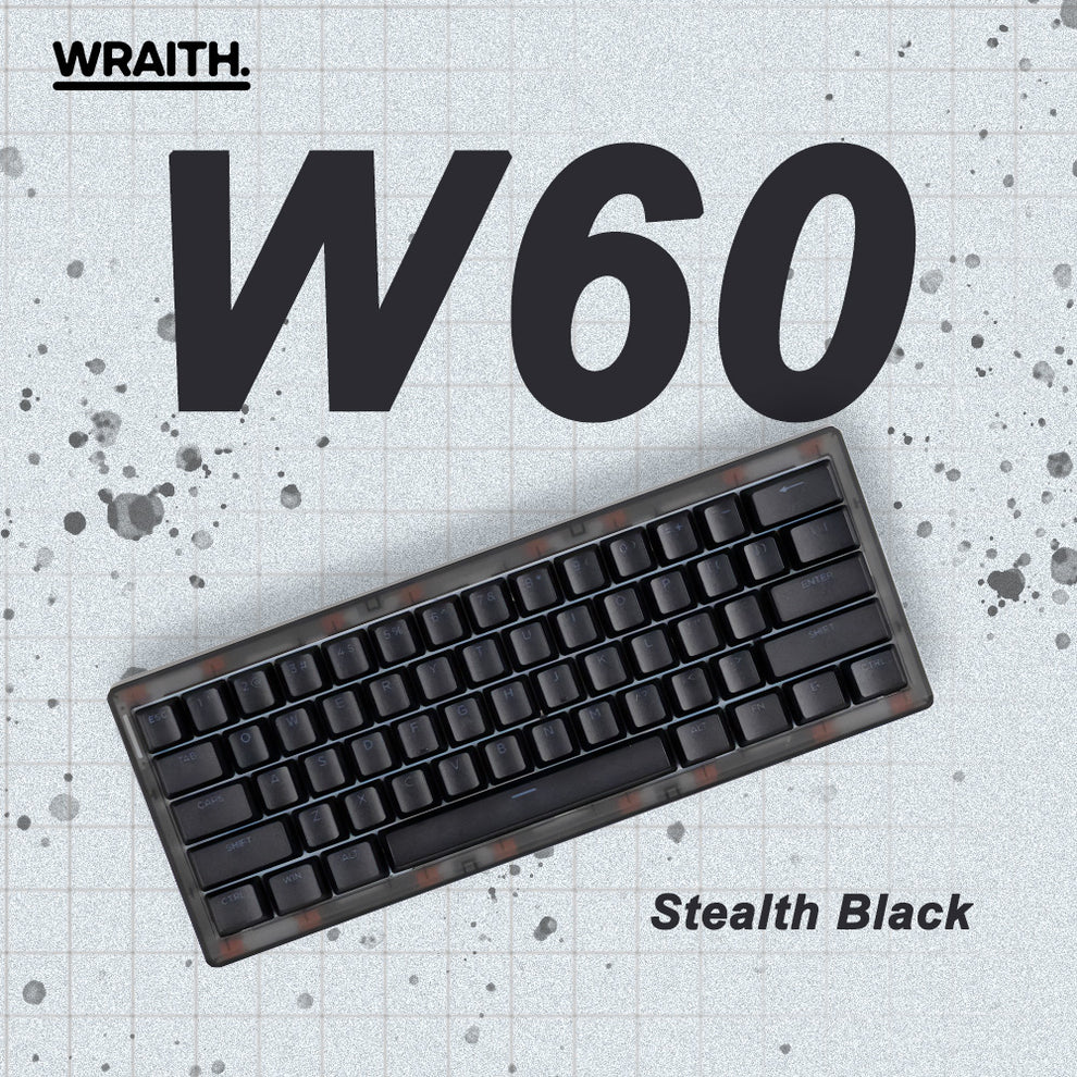 Wraith W60 ラピッドトリガー キーボード ブラック (マグネティックスイッチ / HE) – Rabbit0-Store