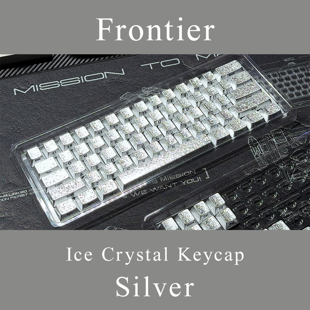 Frontier Ice Crystal Keycap Silver – Rabbit0-Store